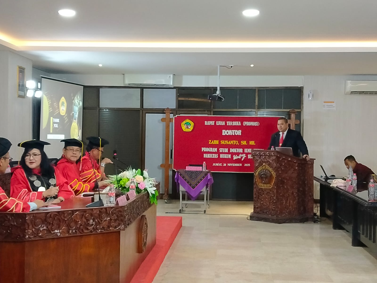 Zaibi Susanto Resmi Raih Gelar Doktor Ilmu Hukum dalam Sidang Terbuka ...